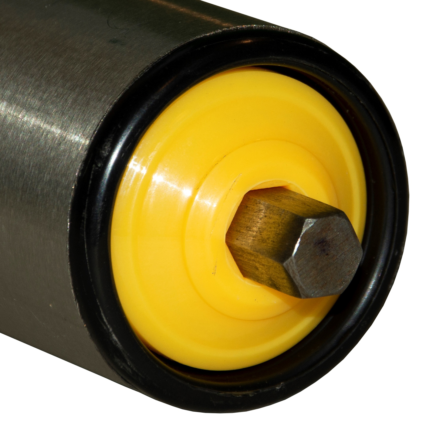 SS-PH5011HSL1 - Ø50 x 11mm Hex. Sprung One End – Rollers UK
